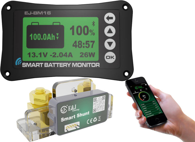 Batterimonitor Smart med Lux LCD display - Nettbåt AS