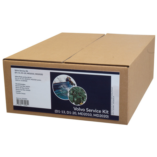 Volvo Penta Servicekit 3 (D1-30, D2-40, MD2030, MD2040) - Nettbåt AS